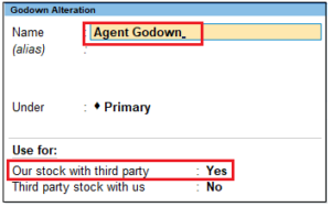 Consignment Transactions (Material In & Material Out) in TallyPrime 5 – TallyPrime Book ...