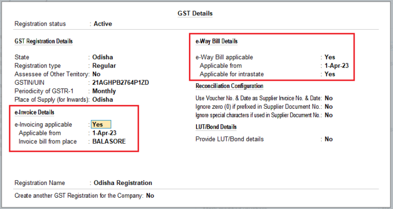 How to Generate e-Invoice Instantly in TallyPrime? – TallyPrime Book ...
