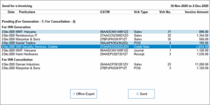 Generate Bulk IRN/e-Invoice in TallyPrime – TallyPrime Book (Tutorial : Printing Book & E-Book ...