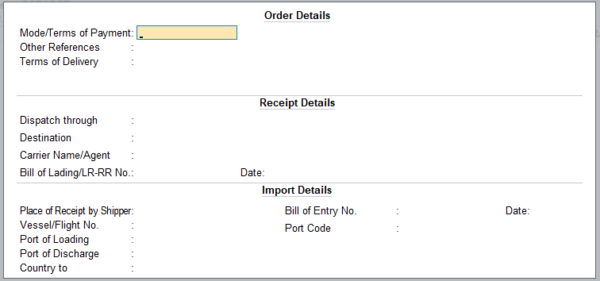 Purchase Order (Ctrl+F9) Processing in TallyPrime 5 – TallyPrime Book (Tutorial : Printing Book ...