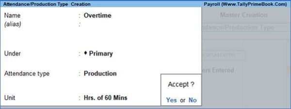 Creation of Payroll Masters using TallyPrime – TallyPrime Book ...