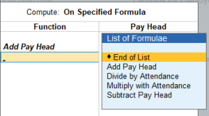 Creation of Pay Heads under Payroll using TallyPrime – TallyPrime Book ...