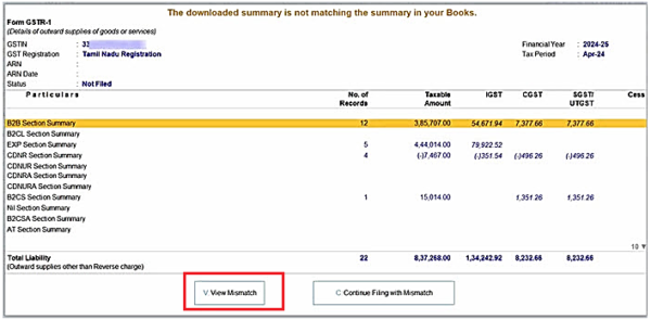 File GSTR-1 Directly from TallyPrime 5 into GST Portal – TallyPrime Book (Tutorial : Printing ...