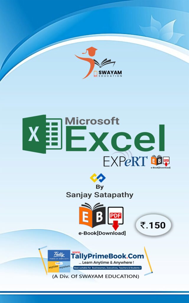 Microsoft Excel Expert E Book Pdf Tutorial For Beginners Tallyprime 0878
