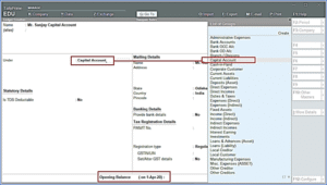 “CHART ACCOUNTING” Setup Using TallyPrime – TallyPrime Book (Tutorial ...